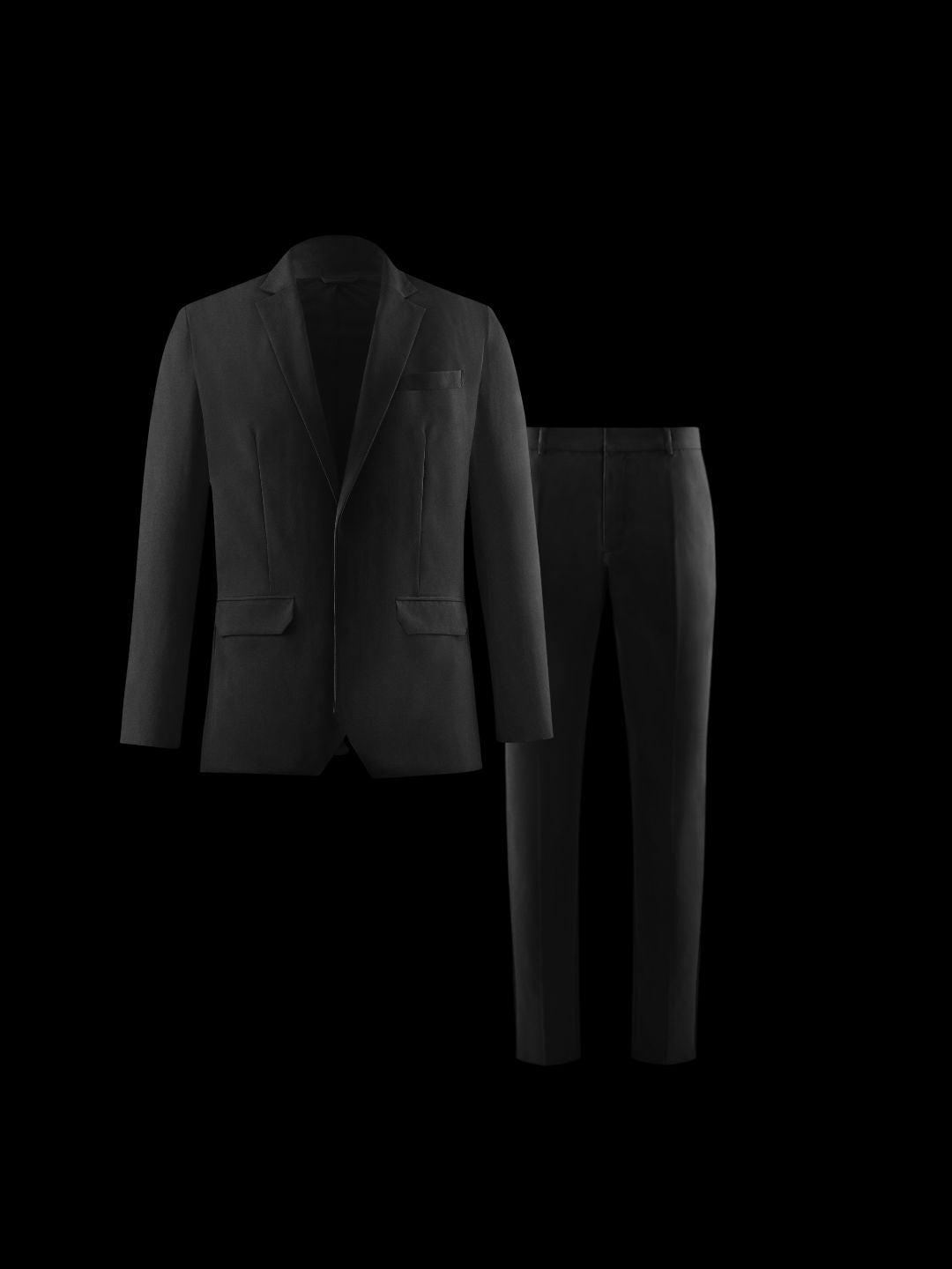 Ultra Suit 3.0 Single Breasted Full Set Black – TRANZEND